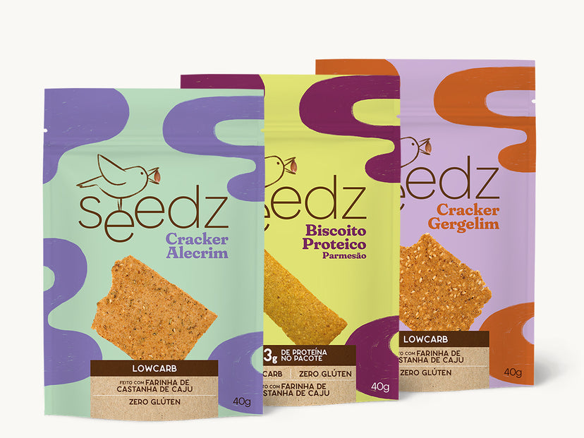 seedz | Snacks Saudáveis Sem Glúten e Sem Açúcar
